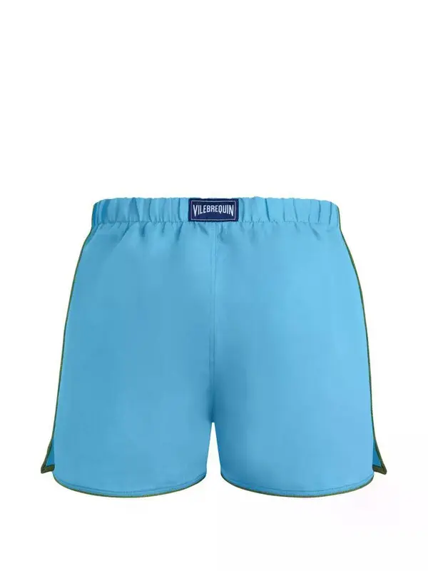 Vilebrequin Drawstring Linen Swim Shorts - Blue
