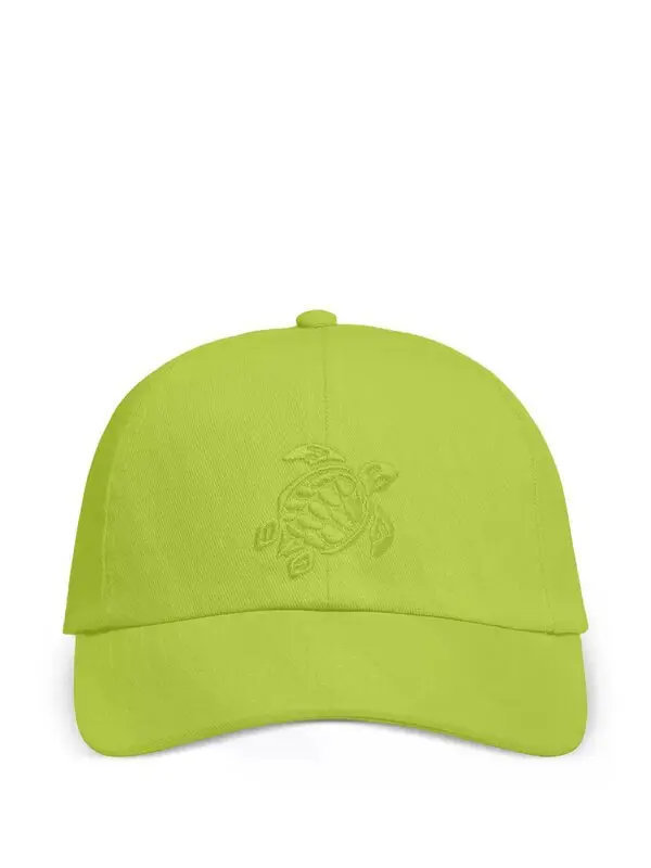 Vilebrequin Turtle Embroidered Baseball Cap - Green