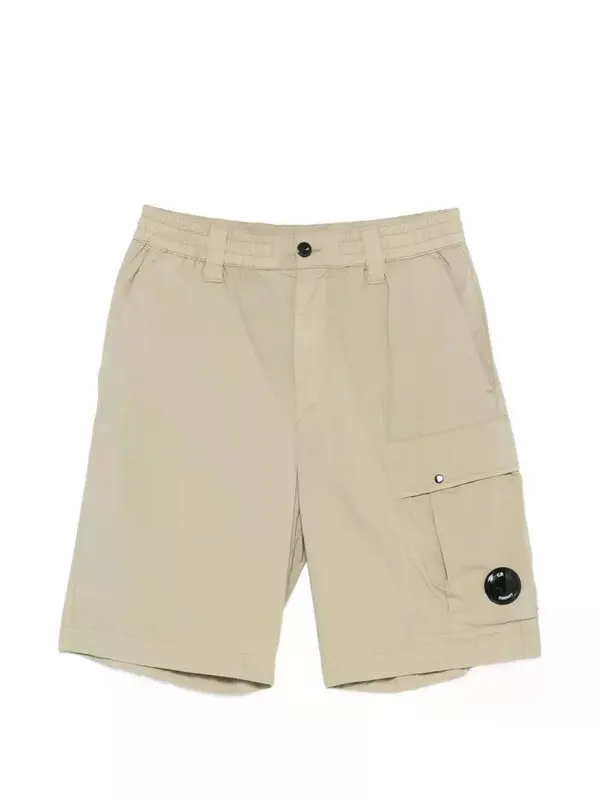 C.P. COMPANY Logo-patch Cargo Shorts