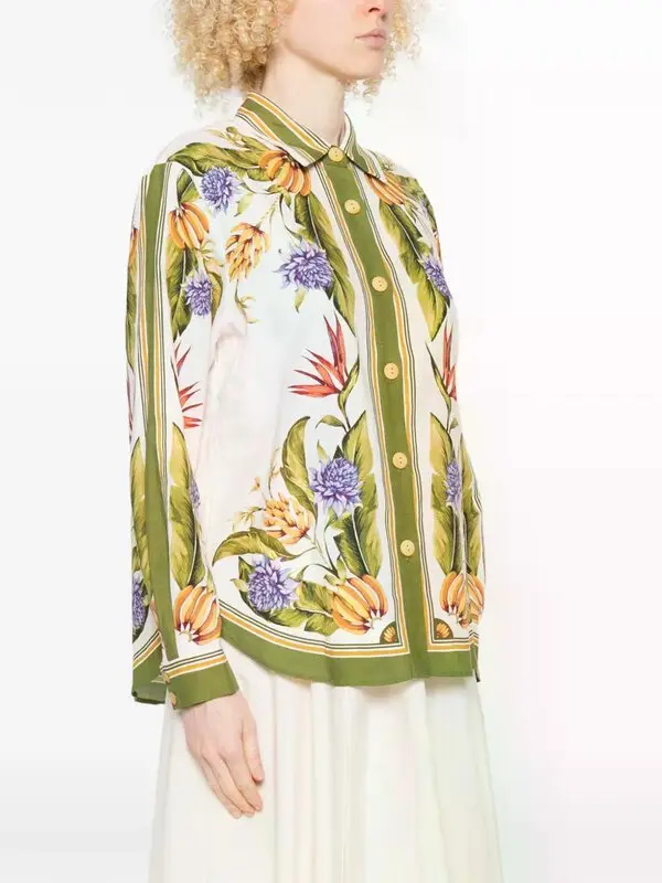 Farm Rio Floral-print Shirt