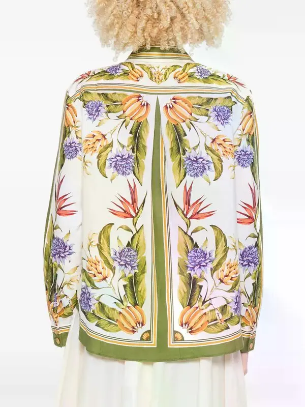Farm Rio Floral-print Shirt