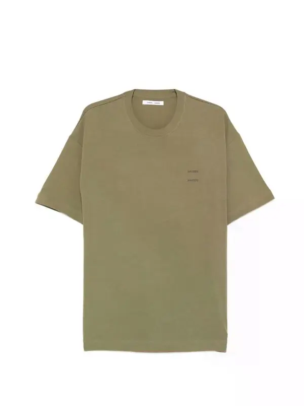 SAMSOE SAMSOE Joel Logo Short-sleeve T-shirt - Green