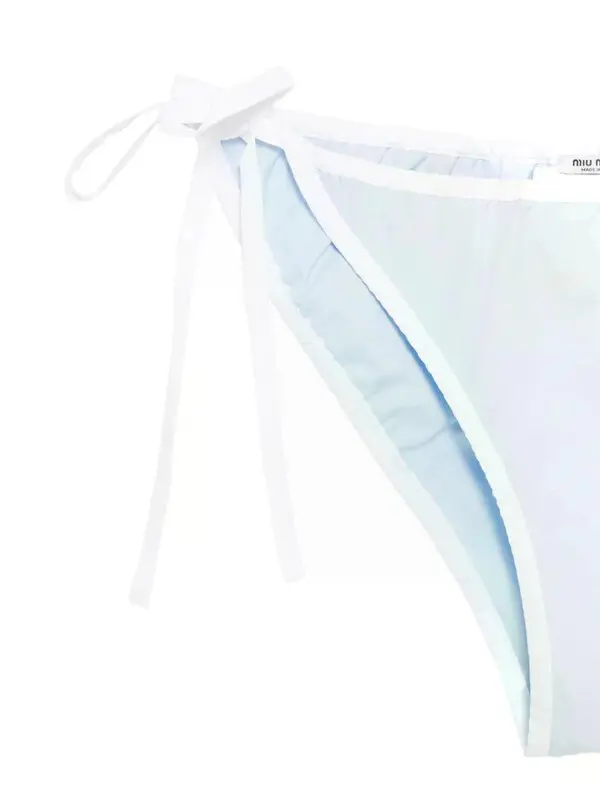 Miu Miu Poplin Bikini Briefs