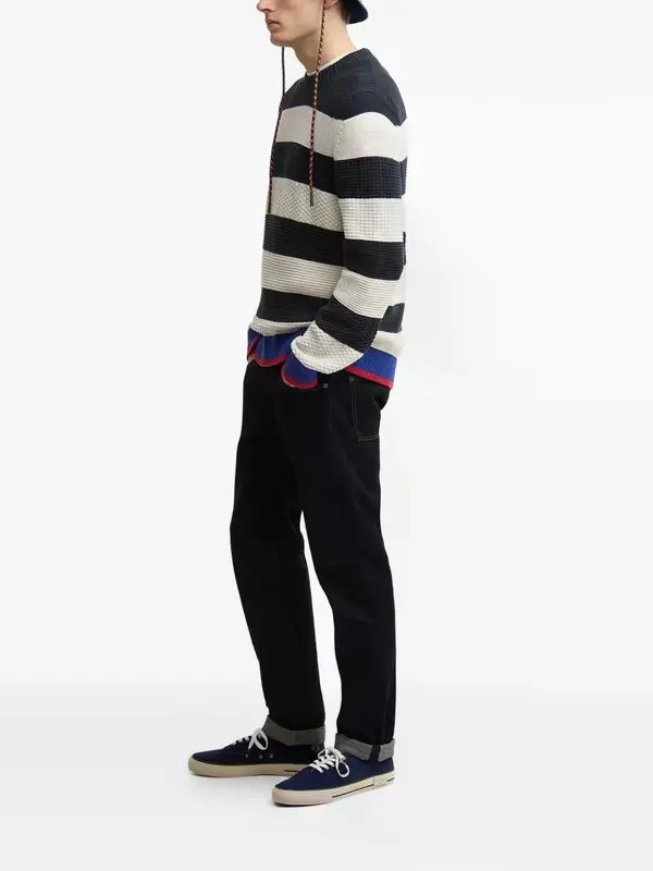 Barbour Striped Textured Sweater