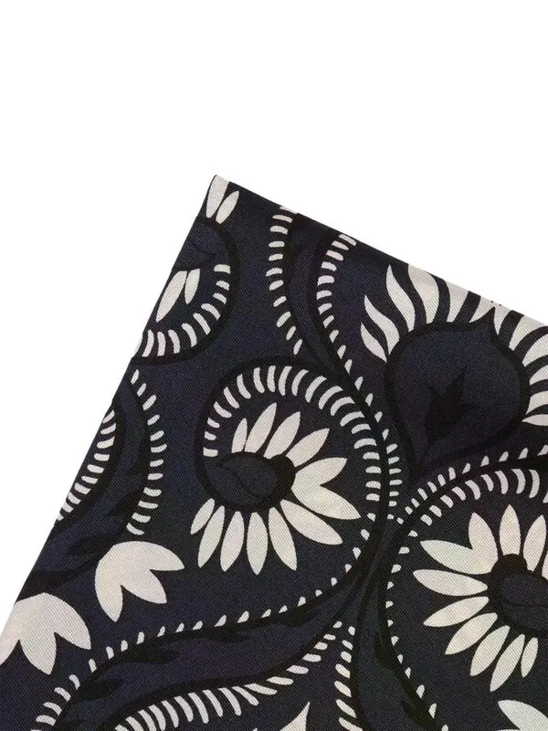 Max Mara Floral Stole Foulard Mantella