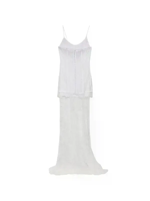 Giuseppe Di Morabito Lace Dress - White