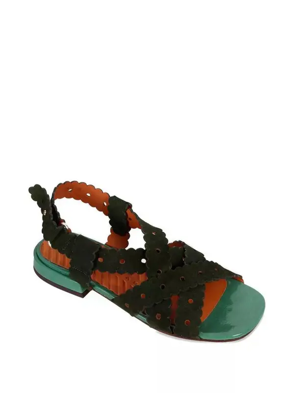Chie Mihara Tyby Braided Flat Sandals