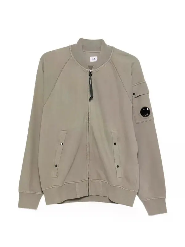 C.P. COMPANY Patch-pocket Zip-fastening Sweatshirt