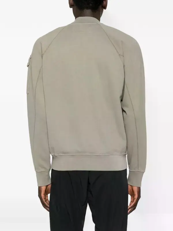 C.P. COMPANY Patch-pocket Zip-fastening Sweatshirt