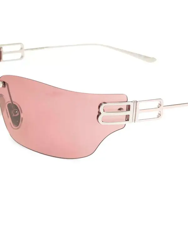 Balenciaga Rimless Square Sunglasses