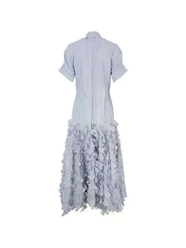 Alexis Lorelai Striped Ruffled Dress