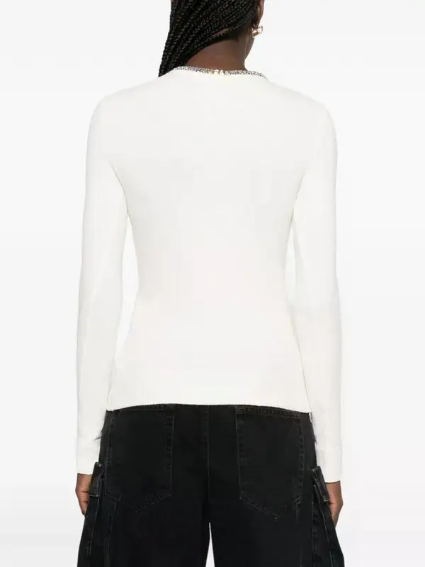 Rabanne Cutout Long-sleeve Blouse