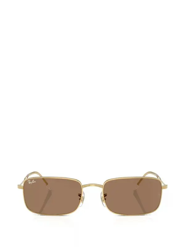 Ray-ban Square-frame Sunglasses - Gold