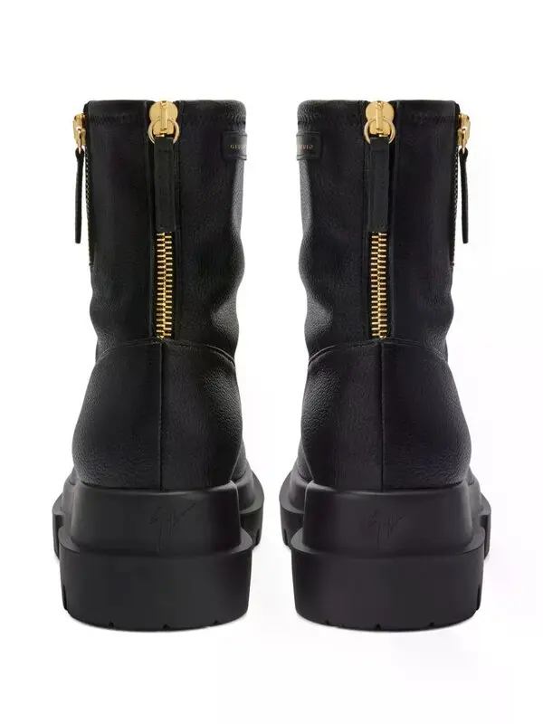 GIUSEPPE ZANOTTI Avice Zip Boots - Black