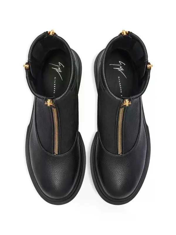 GIUSEPPE ZANOTTI Avice Zip Boots - Black