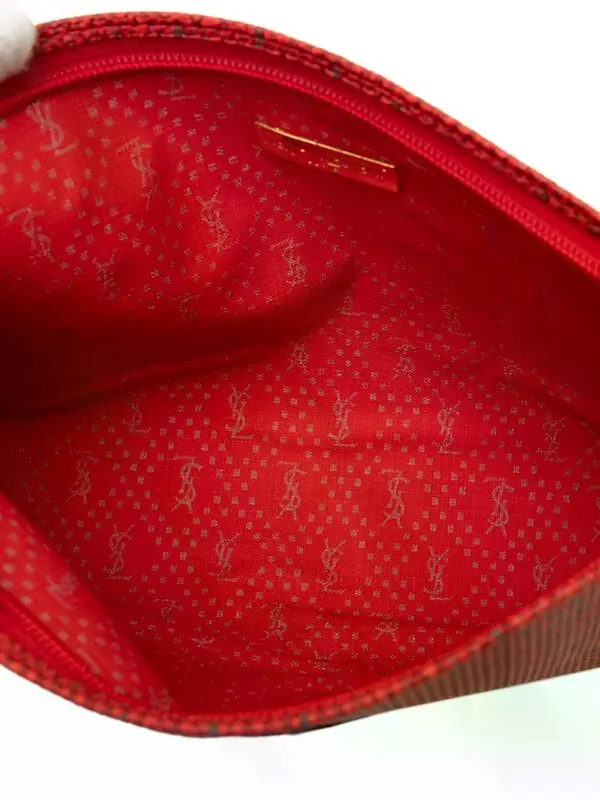 Saint Laurent 2000-2010 Canvas Clutch