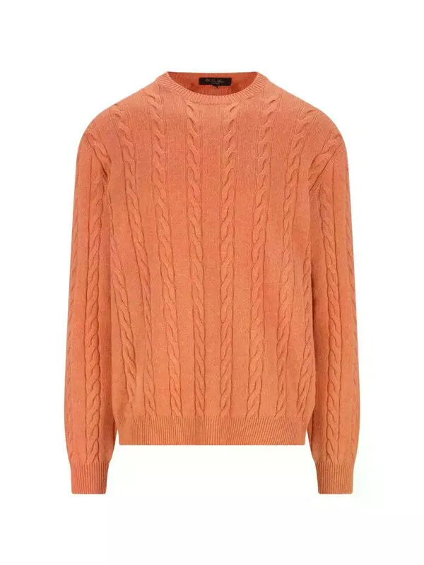 Loro Piana Cable Knit Cashmere Sweater