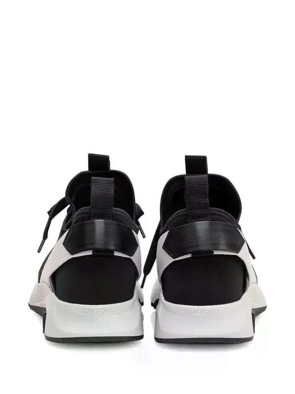 TOM FORD Jago Leather Sneakers - Black
