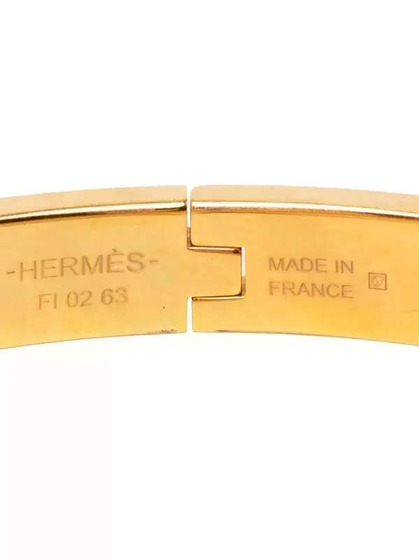 Hermès 2010-2025 Mini Enamel Clic Chaine D Ancre Bracelet Pm Costume