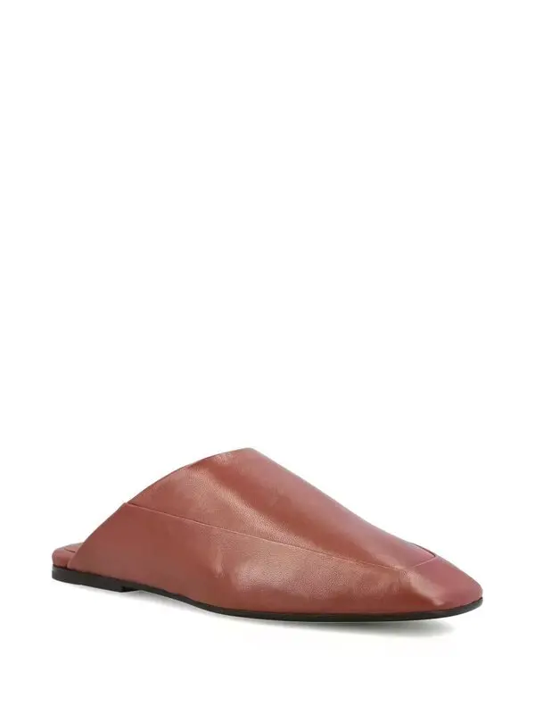 Brunello Cucinelli Leather Mules - Brown