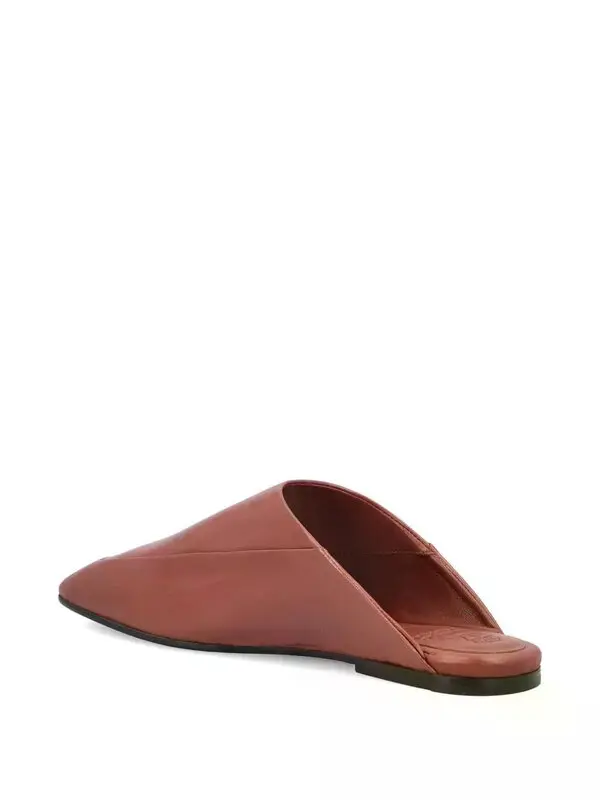 Brunello Cucinelli Leather Mules - Brown