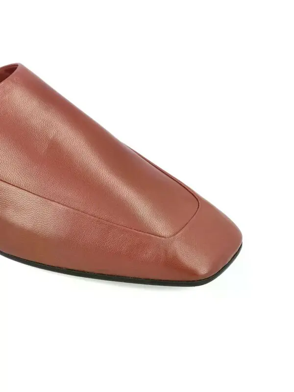 Brunello Cucinelli Leather Mules - Brown