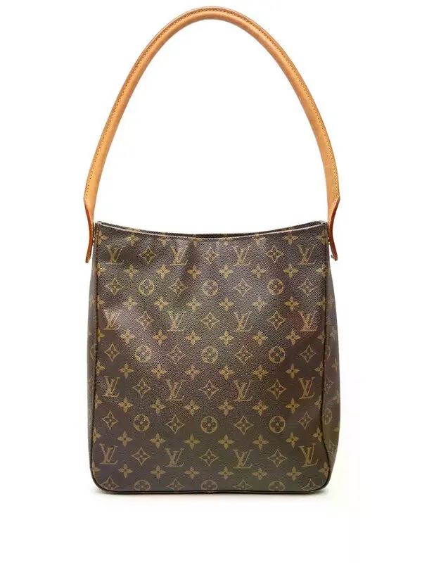 LOUIS VUITTON 1999 Monogram Looping Gm Shoulder Bag - Brown