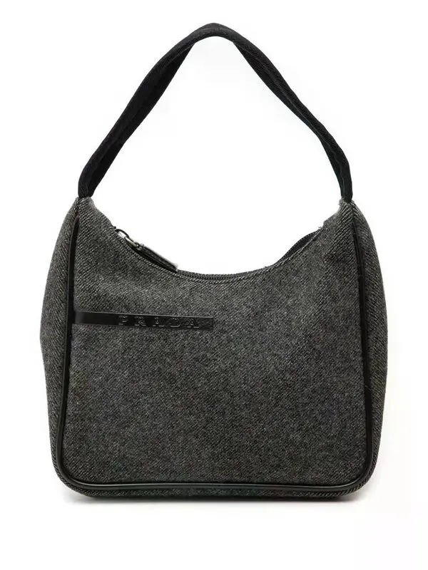 Prada Wool Shoulder Bag