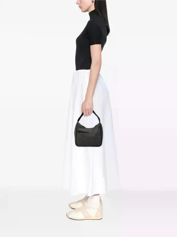 Prada Wool Shoulder Bag