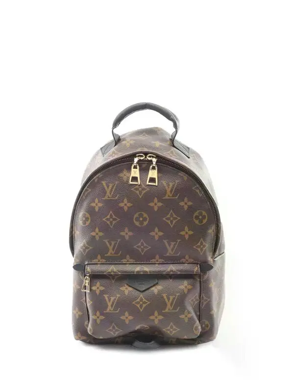 LOUIS VUITTON 2015 Monogram Palm Springs Pm Backpack