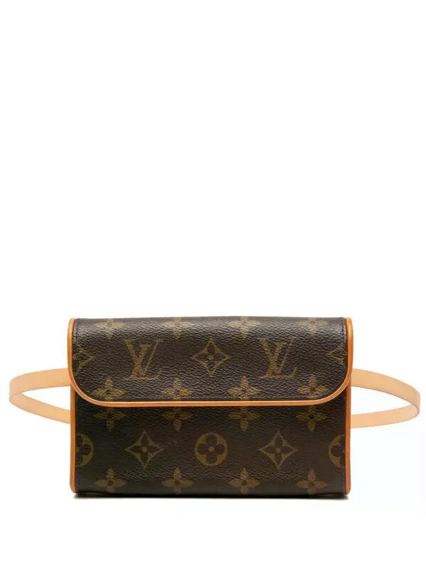 LOUIS VUITTON 2002 Monogram Pochette Florentine Belt Bag