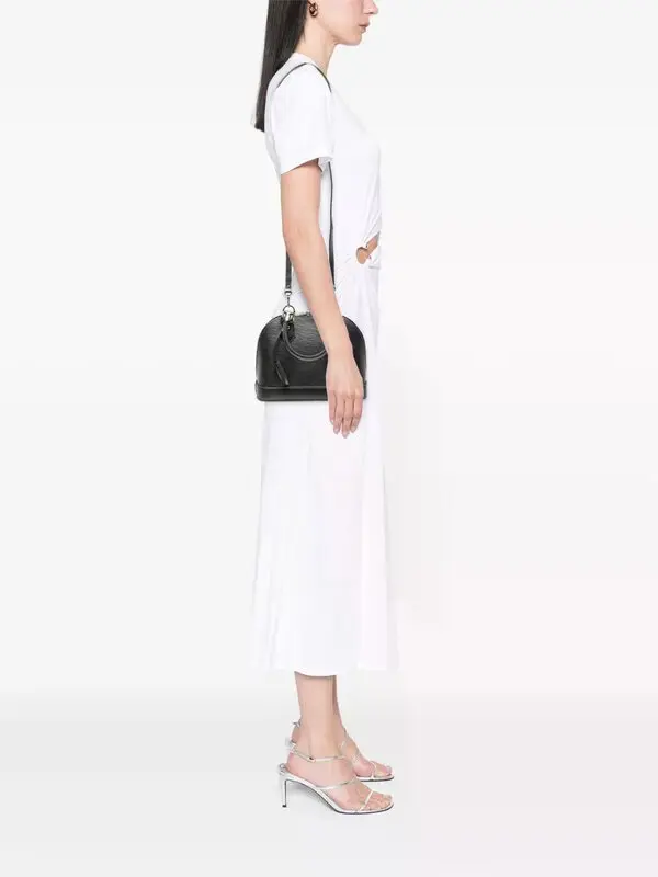 LOUIS VUITTON 2015 Epi Alma Bb Satchel - Black