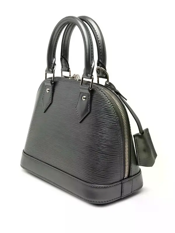 LOUIS VUITTON 2015 Epi Alma Bb Satchel - Black