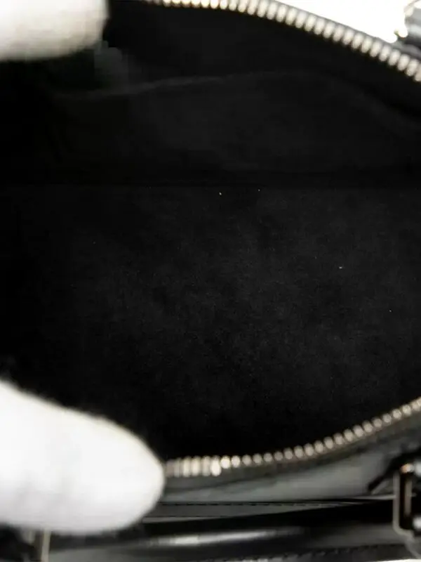 LOUIS VUITTON 2015 Epi Alma Bb Satchel - Black