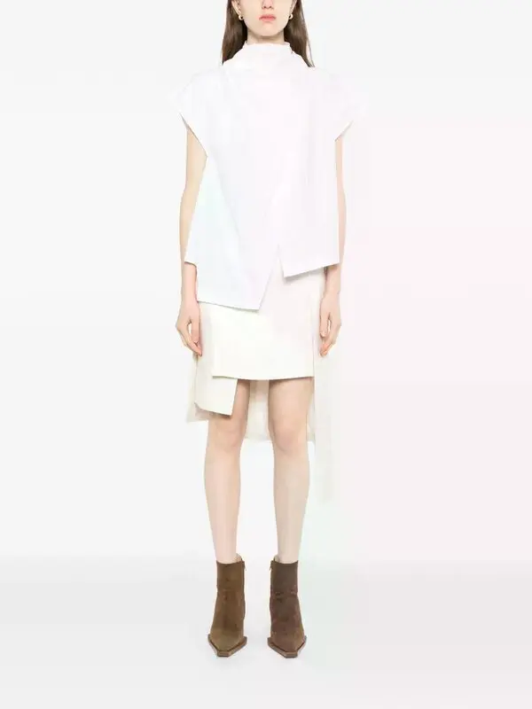 SETCHU Asymmetric Layered Skirt
