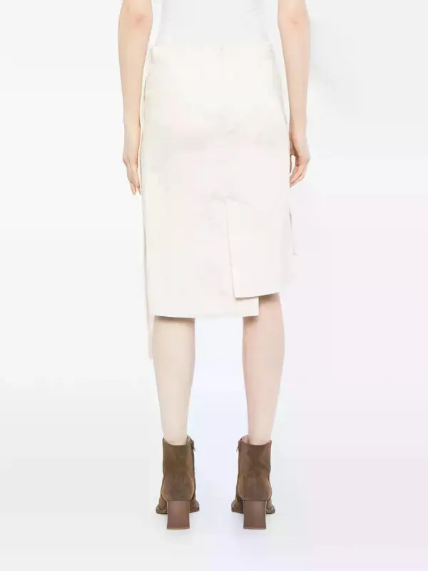 SETCHU Asymmetric Layered Skirt