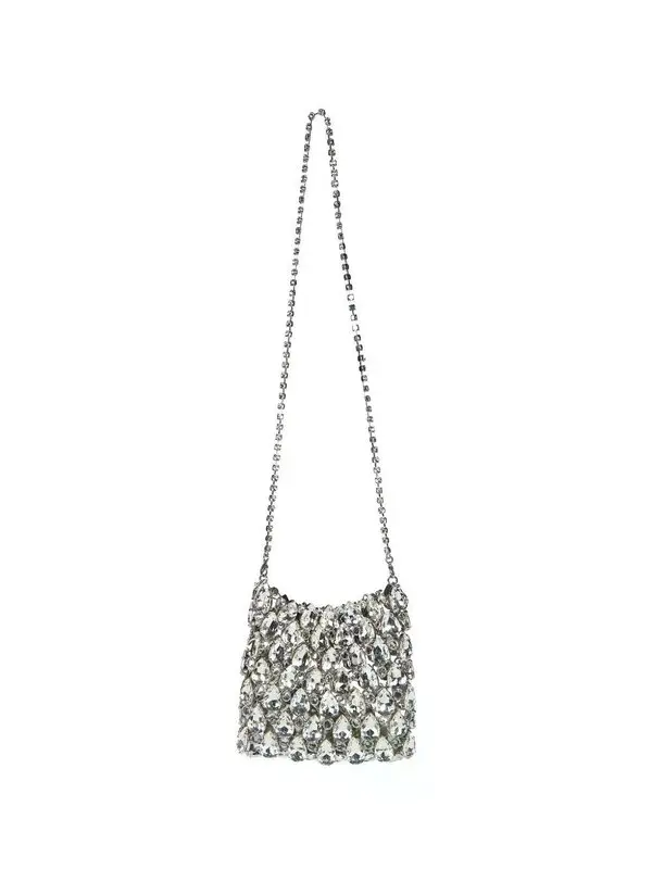 SELF-PORTRAIT Crystal-embellished Crossbody Bag