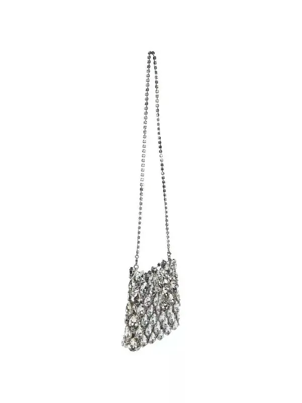 SELF-PORTRAIT Crystal-embellished Crossbody Bag
