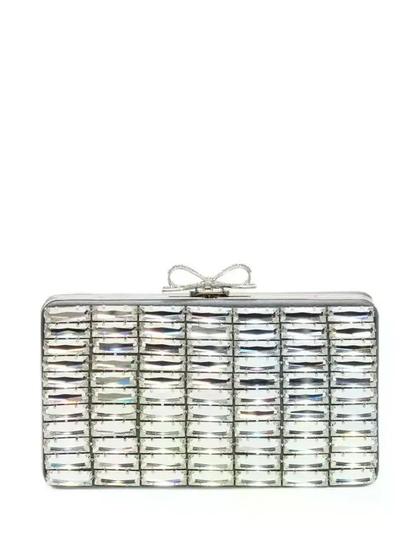 SELF-PORTRAIT Bow-detail Clutch