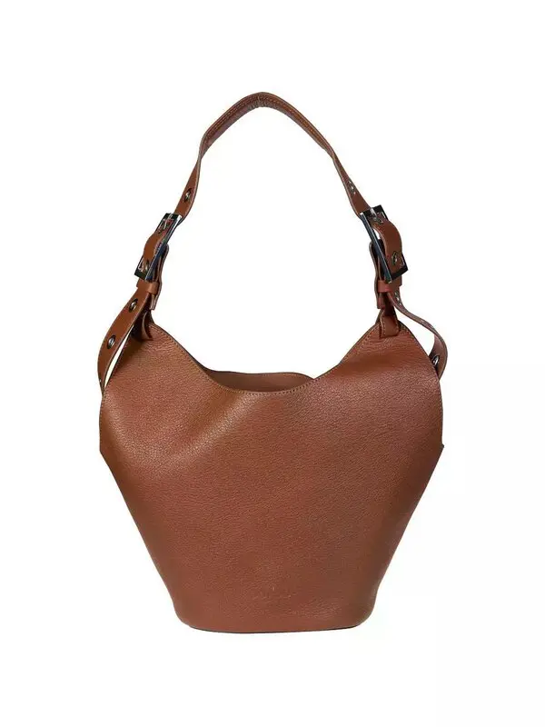 DONDUP Buckle-fastening Leather Shoulder Bag - Brown