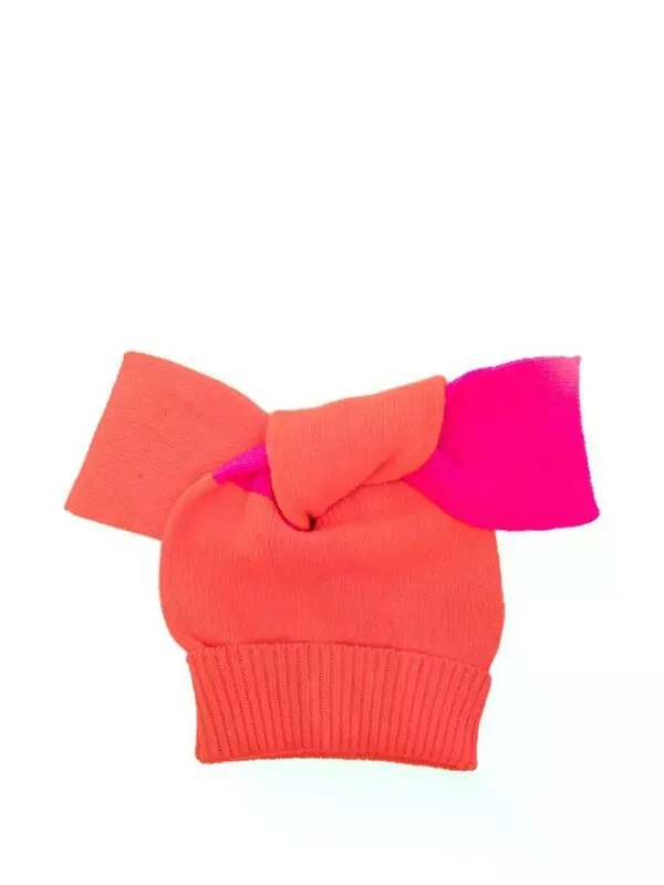 JW Anderson Knotted Beanie - Orange