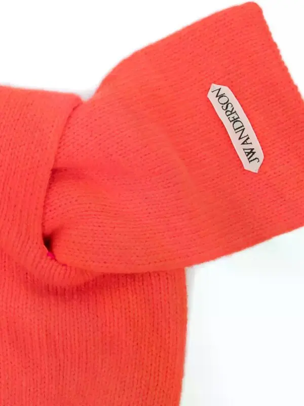 JW Anderson Knotted Beanie - Orange