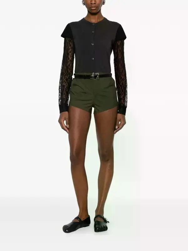 Coperni Tailored Shorts - Green
