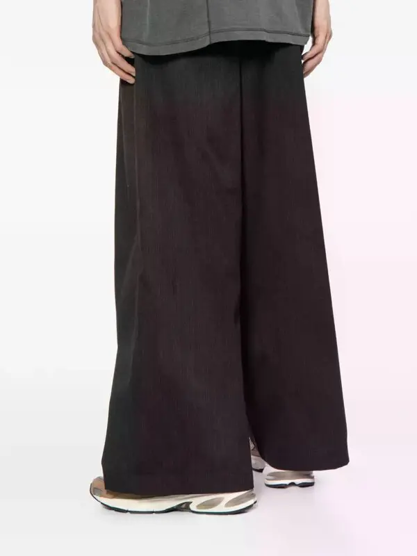 Comme Des Garçons Twill Wide-leg Trousers