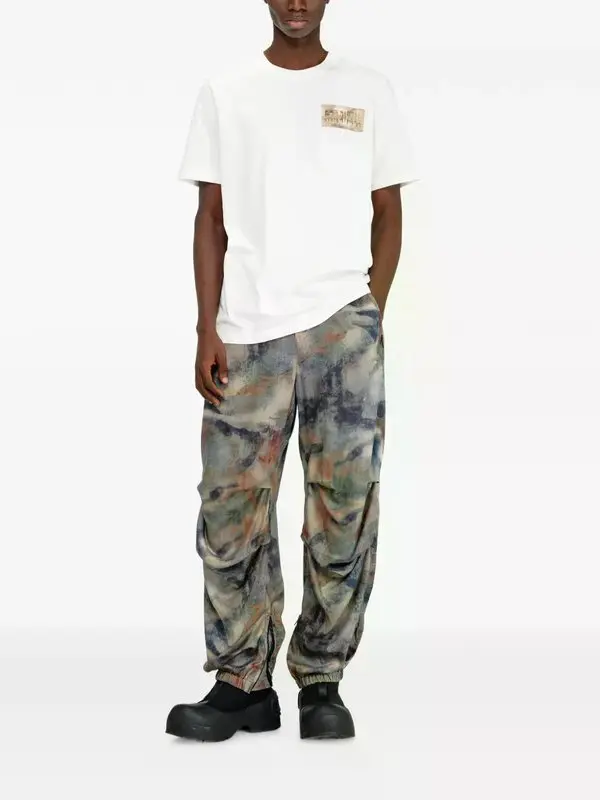 DIESEL® T-adjust Logo-print T-shirt