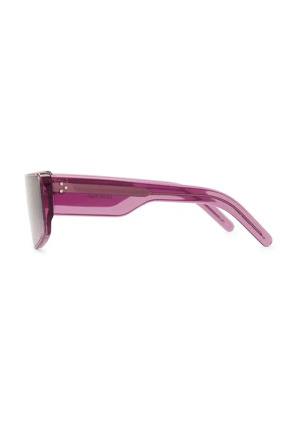 Rick Owens Shield Sunglasses - Violet Degrade