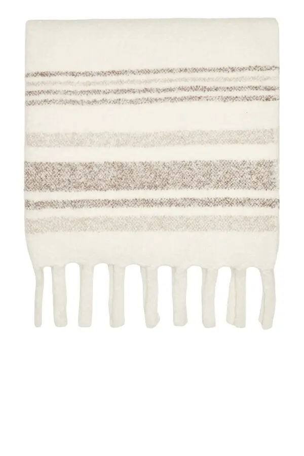 Jenni Kayne Sheridan Throw - Ivory