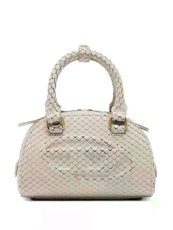 DIESEL® 1dr Dome Mini Bowling Tote Bag - Neutrals