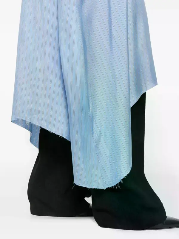 Vetements Pinstripe Sleeveless Dress