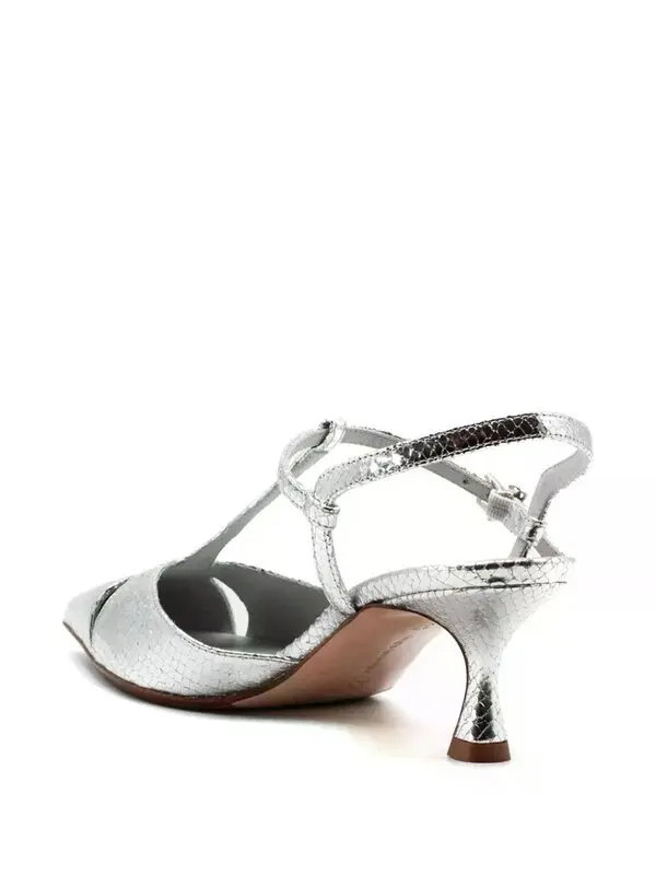 SERGIO LEVANTESI T-strap Sandals - Silver